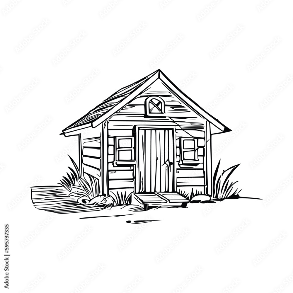Pet house coloring book, Pet house coloring page, black and white ...