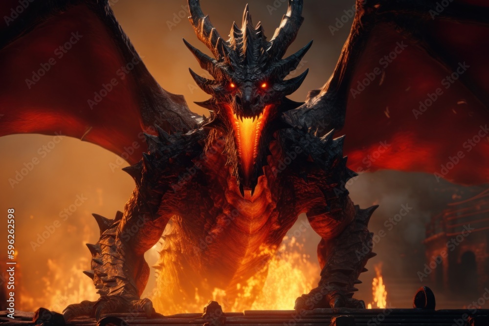 Deathwing is a character from the popular online game World of Warcraft ...