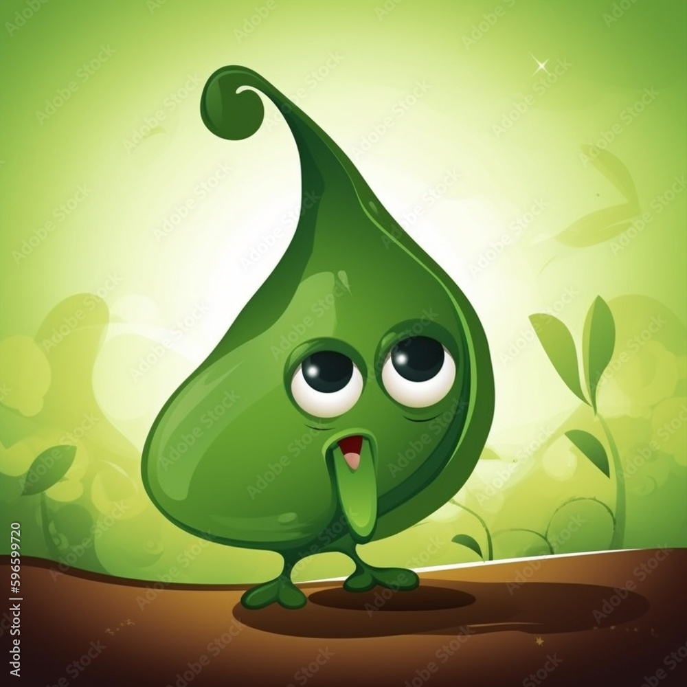 Cartoon gallbladder with bile duct Stock Illustration | Adobe Stock