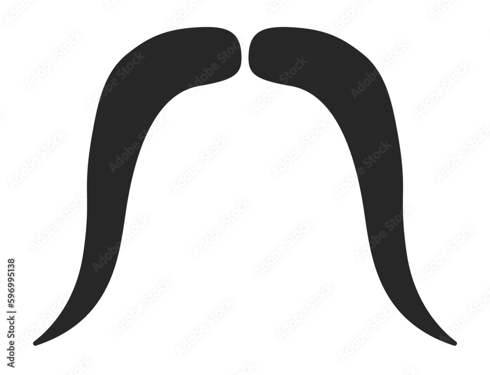Yosemite Sam Moustache Beard style men illustration Facial hair ...