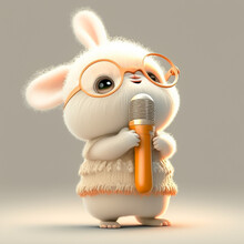 Easter Bunny And Rat Free Stock Photo - Public Domain Pictures