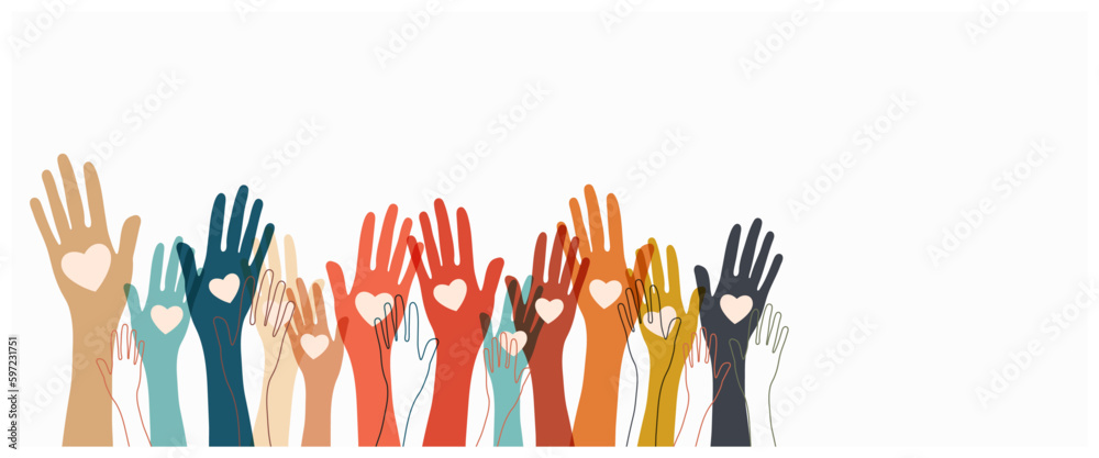 Charity, giving and donation poster template Stock Vector | Adobe Stock