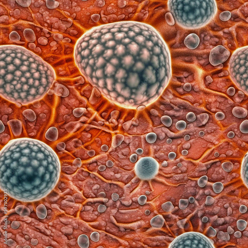 MOZANI STUDIO - REPEATING SEAMLESS TEXTURE Under the Microscope Stock ...