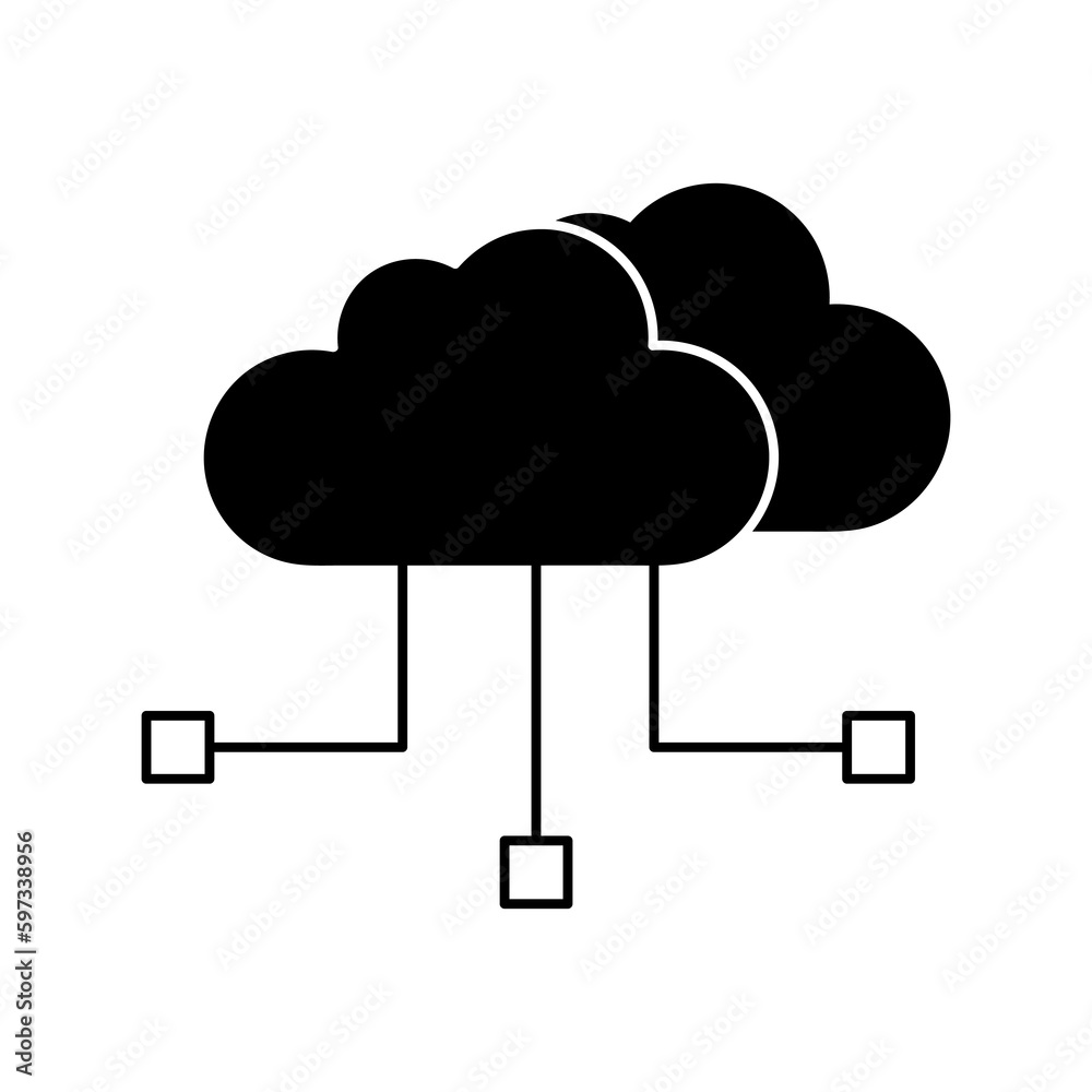 edge computing icon. Trendy edge computing illustration on white ...