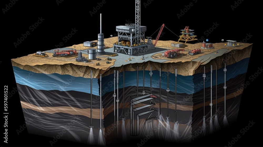 Comprehensive Petroleum Engineering Diagram, Drilling Process Explained ...