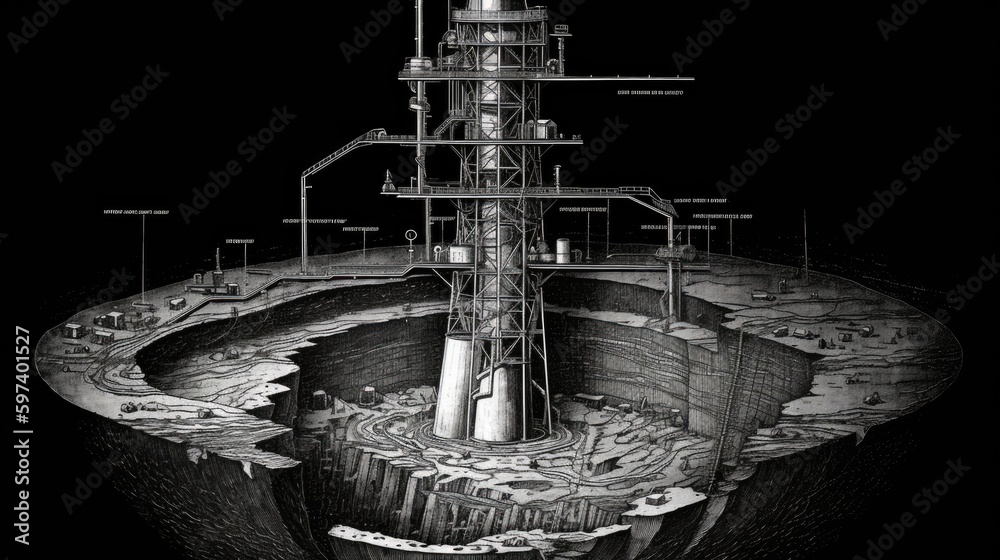 Comprehensive Petroleum Engineering Diagram, Drilling Process Explained ...