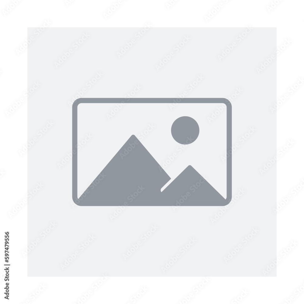 Flat picture placeholder symbol for the app, website, or user interface ...