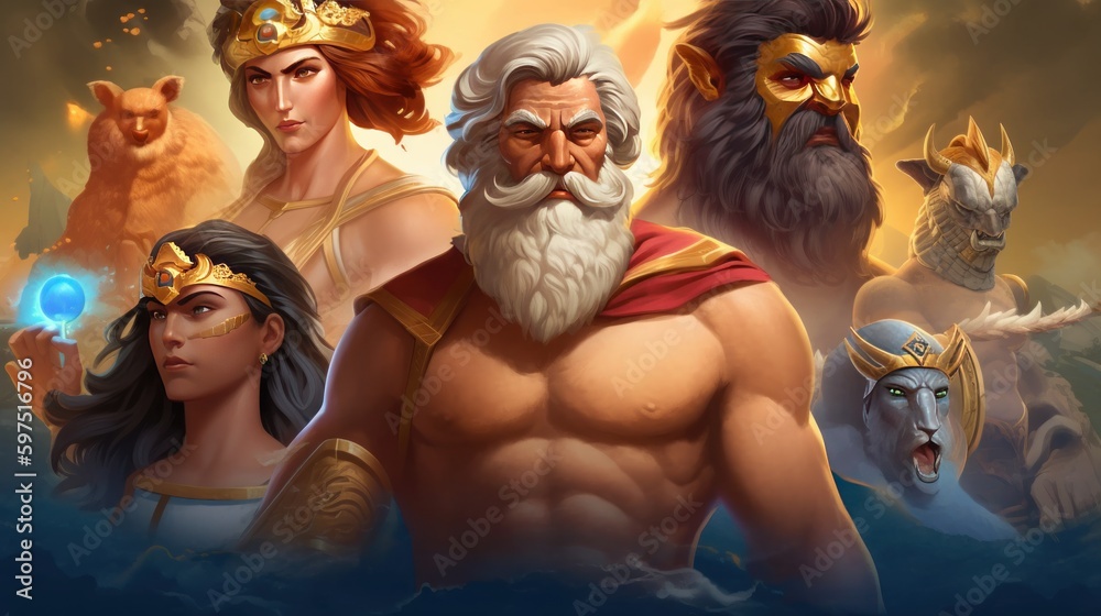 Greek mythology, with powerful gods, epic heroes, and legendary ...
