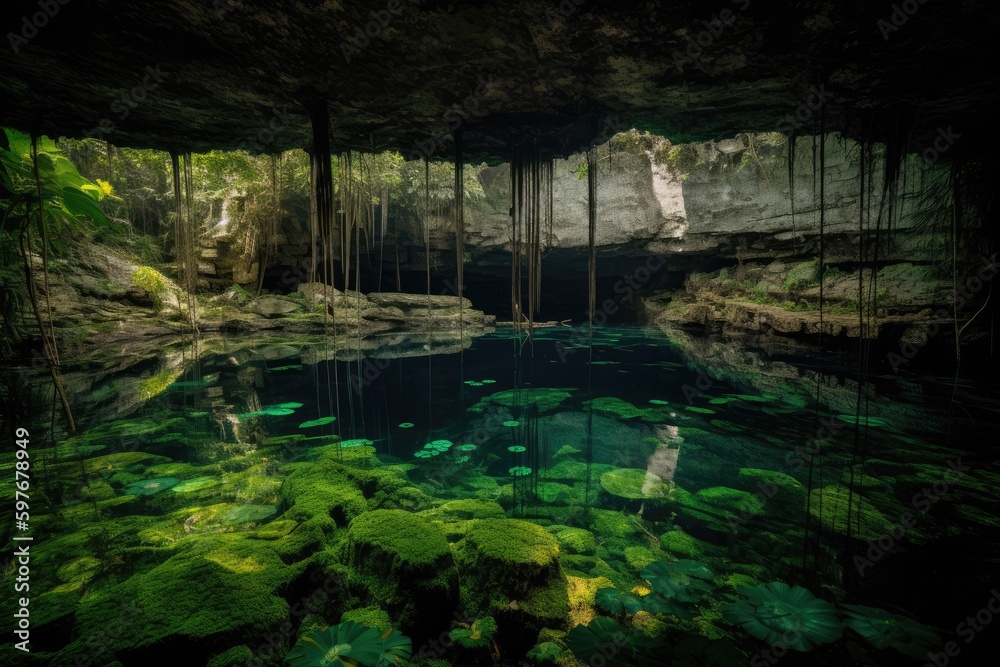 Mayan Cenotes in the Yucatan Peninsula, near Tulum Mexico, Stunning ...