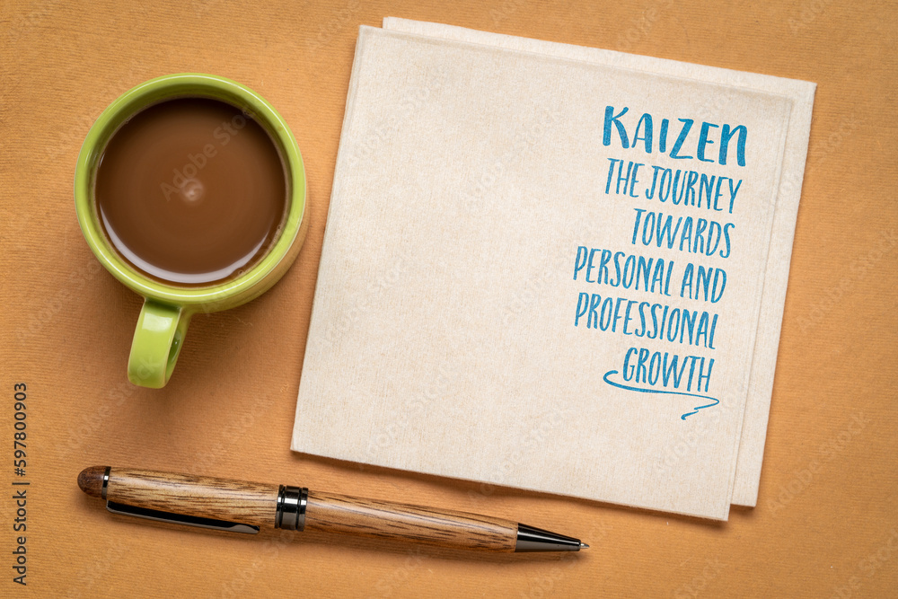 Kaizen - the journey towards personal and professional growth, Japanese ...