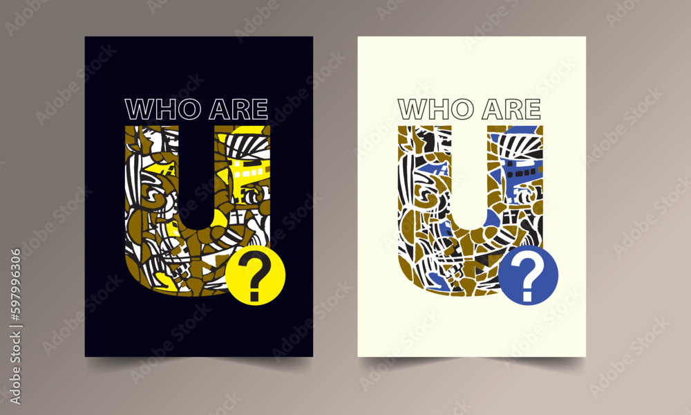 Vector how are u motivational quotes with question words drawing as ...