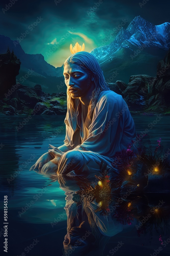 Jesus after the resurrection, Jesus is risen bible verse, Jesus praying ...