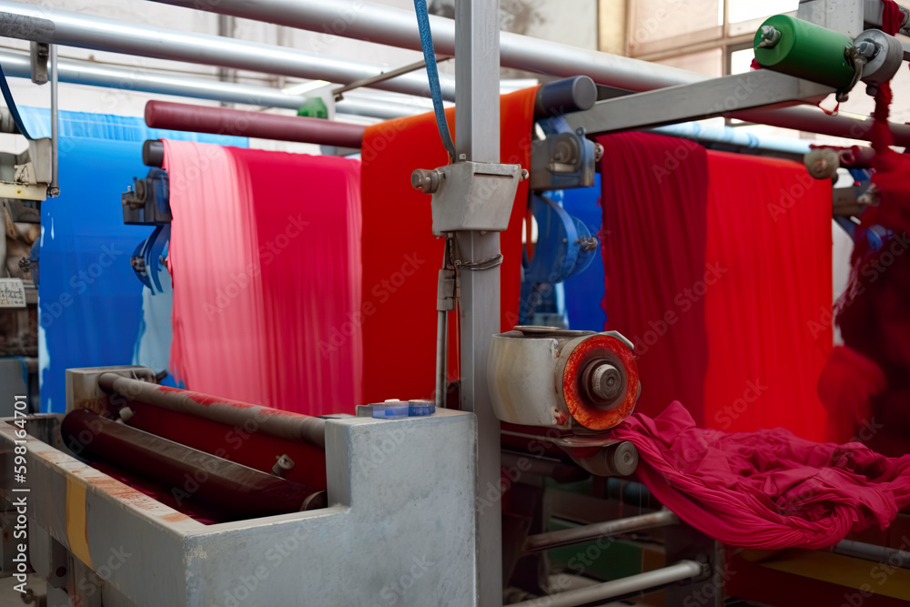 Toxic dye used in textile production can have a negative impact on the ...