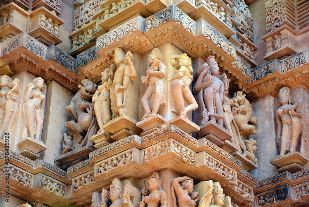 Khajuraho Group of Monuments are a group of Hindu and Jain temples ...