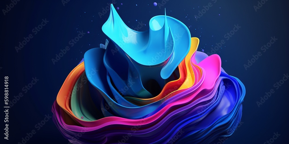 Windows 11 modified the background Stock Illustration | Adobe Stock