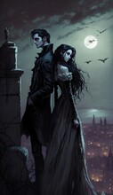 Vampire Couple Free Stock Photo - Public Domain Pictures