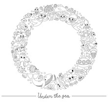 Crab Sea Wreath Free Stock Photo - Public Domain Pictures