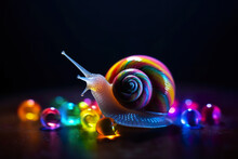 Rainbow Snail Free Stock Photo - Public Domain Pictures