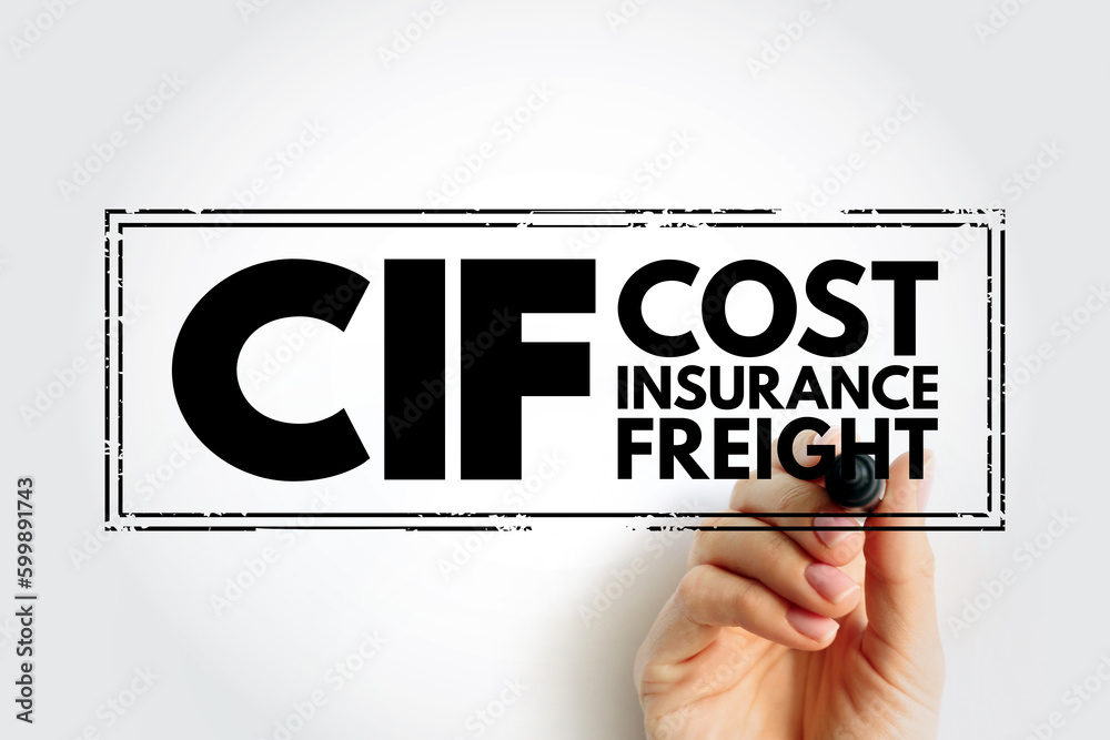CIF Cost Insurance Freight - seller delivers their part of the contract ...