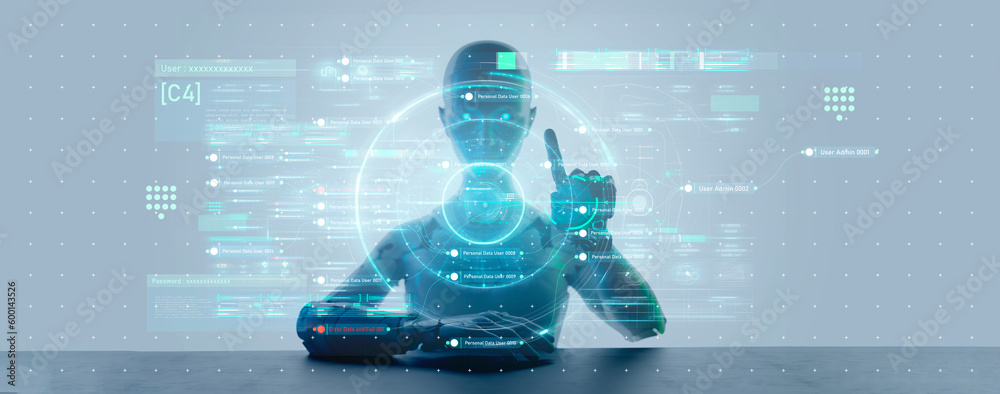 Ai chatbot prompt engineer, Smart factory, industry 4.0, M2M computer ...