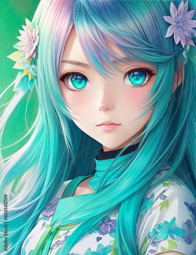The most cutest Waifu | Cute Anime Girl | Gorgeous anime girl portrait ...