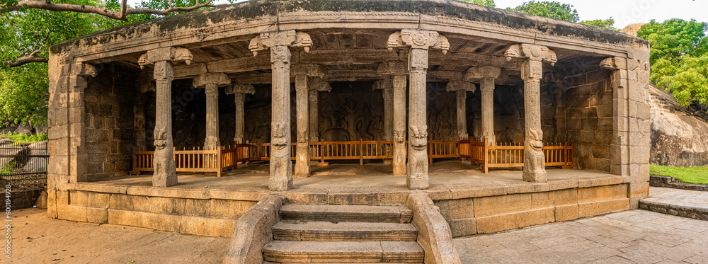 Exclusive Monolithic Rock Carved- Krishna Mandapam is UNESCO's World ...