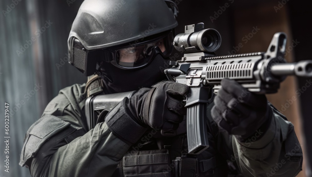 Precision Redefined: Digital AI Sharpshooter in Action - Taking Aim on ...