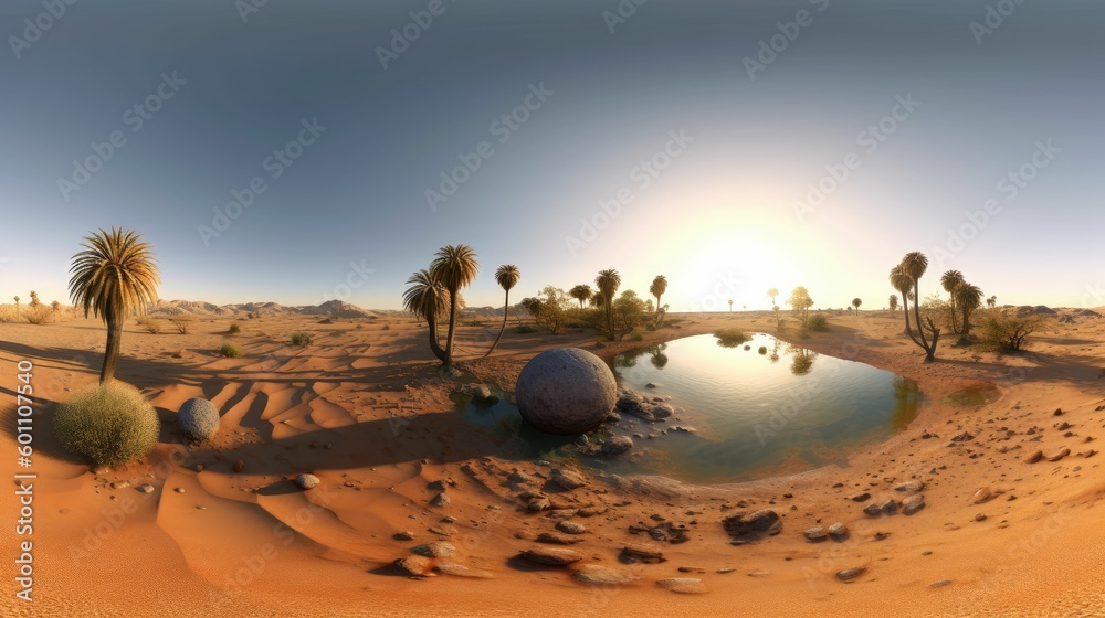 HDRI Map Equirectangular Projection of Environment Stock Illustration ...