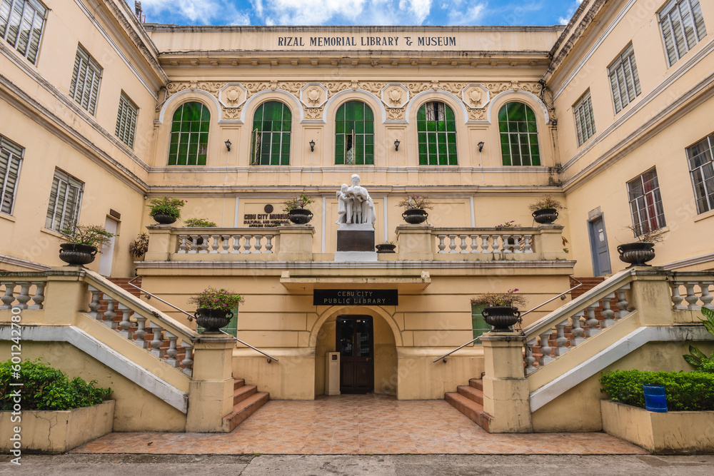 cebu city public library, aka the Rizal Memorial Library and Museum, in ...