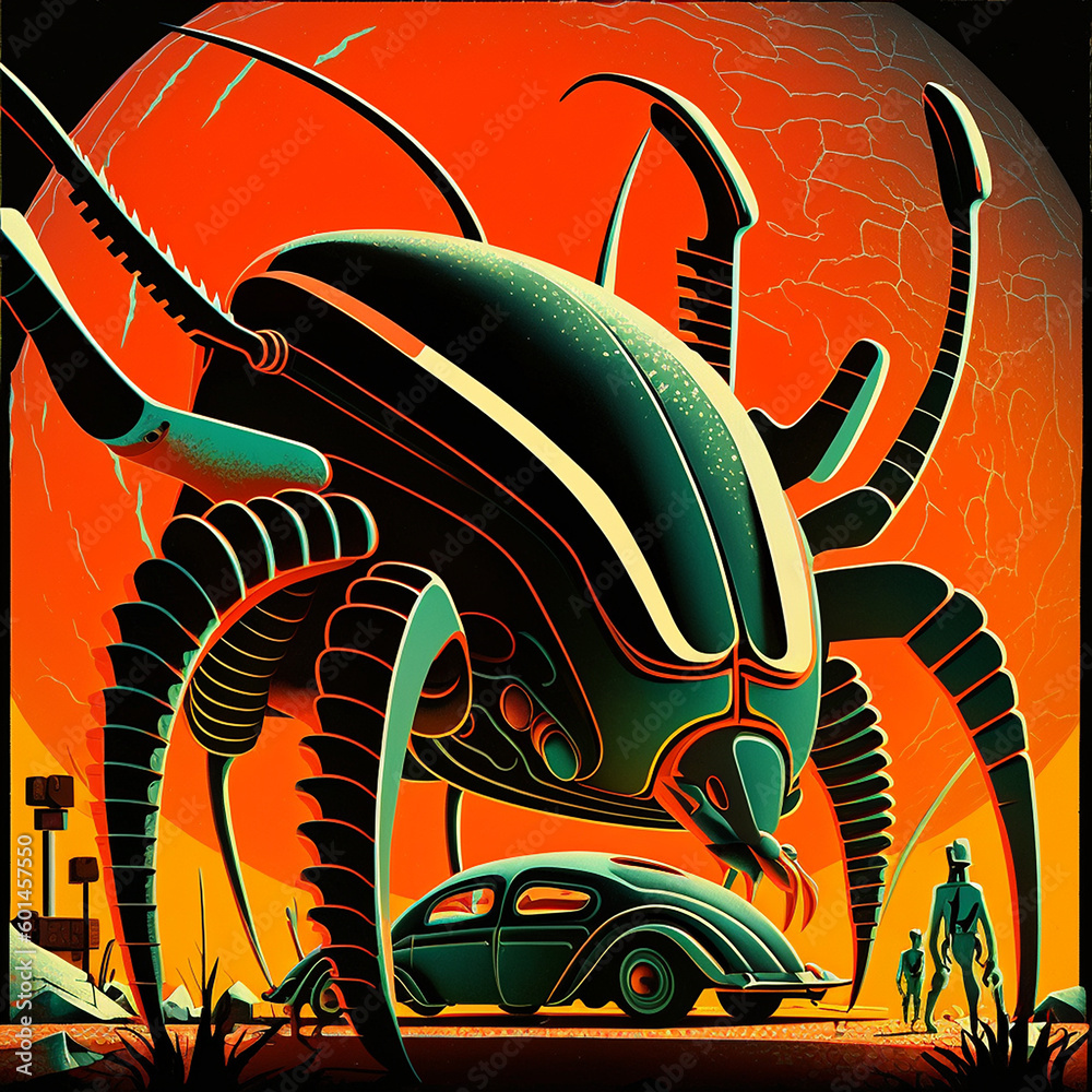 alien bug, alien beetle, war of the worlds, under attack, creature from ...