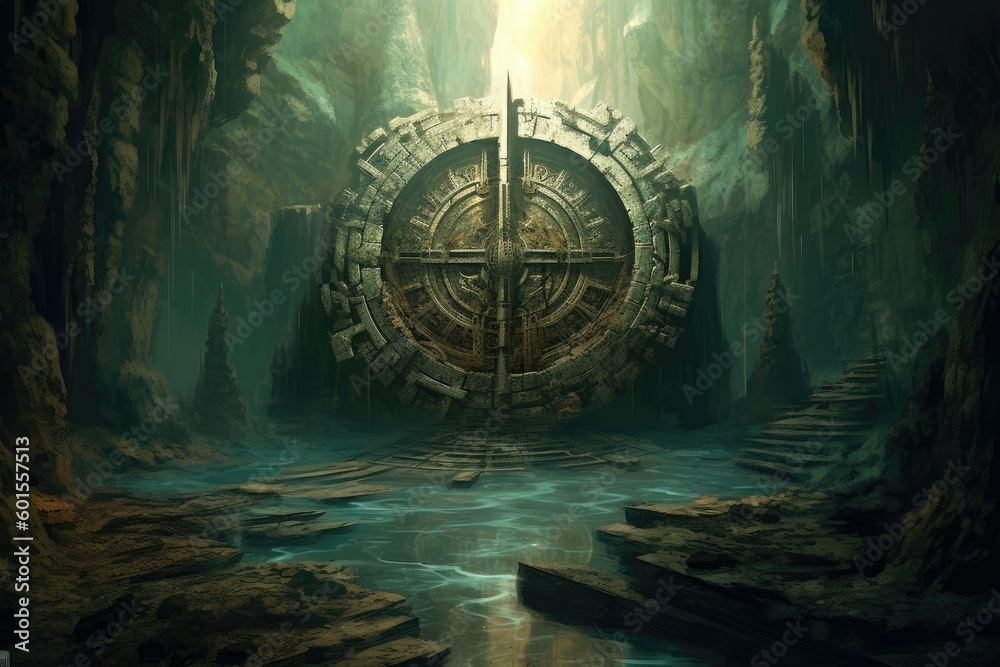 Great treasure hidden at the bottom of the hole, attracting adventurers ...