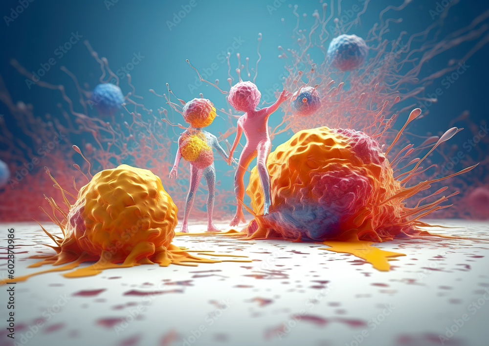 Superbug strain bacterial concept of MRSA. Like an artistic ...