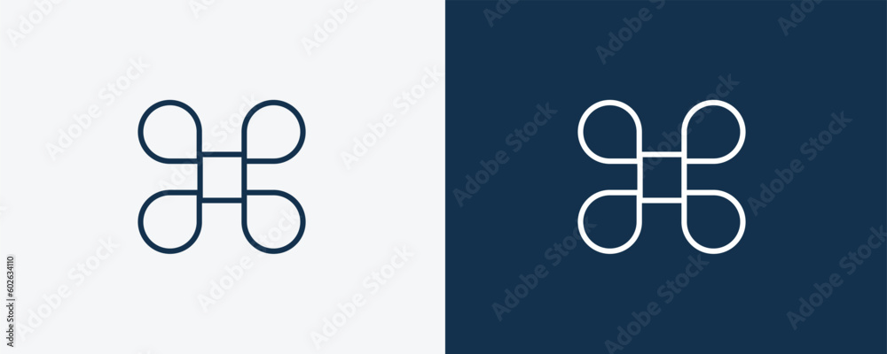 command icon. Outline command icon from information technology ...