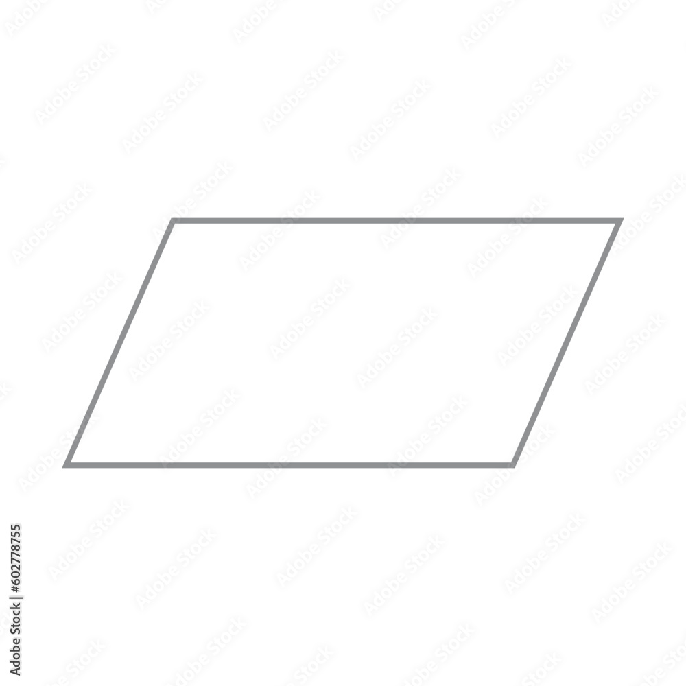 Properties of a parallelogram in geometry. Area and perimeter of ...