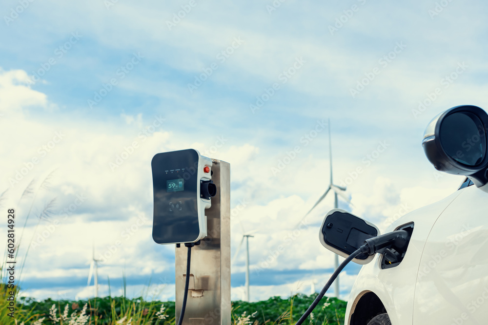 Progressive combination of wind turbine and EV car, future energy ...