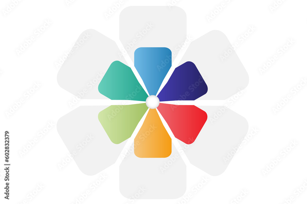 Infographic template for business. Modern Timeline diagram with journey ...