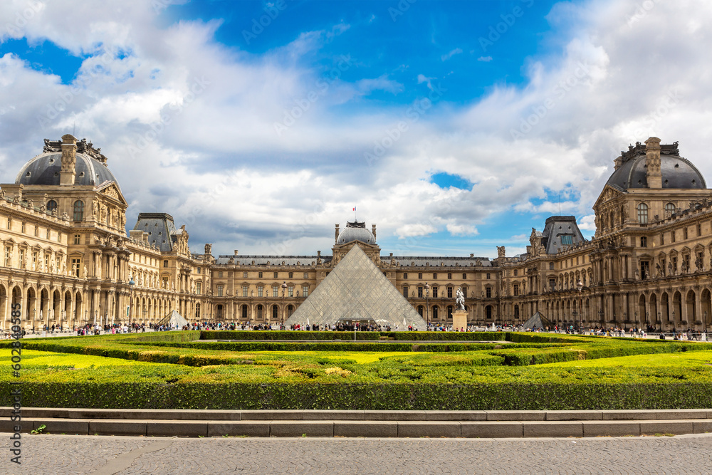 The Louvre - is one of the world's largest museums in Paris, France ...