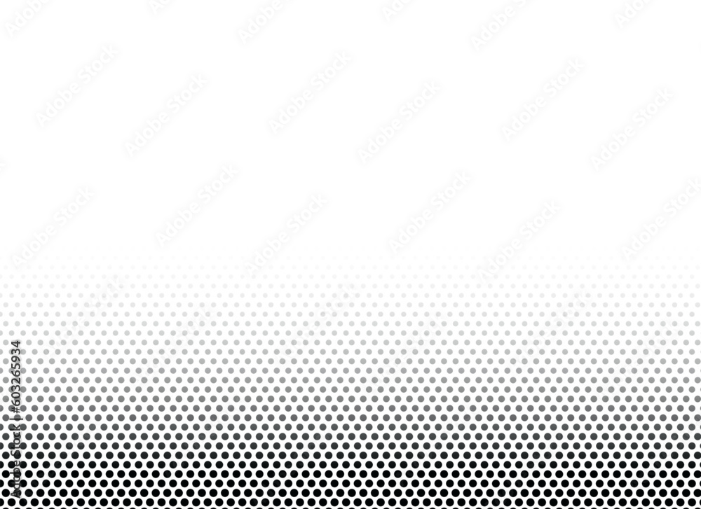Dot pattern with halftone effect. Black white pop art gradient. Half tone fade background ...
