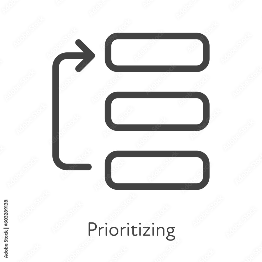 Outline style ui icons soft skill for business collection. Vector black linear illustration ...