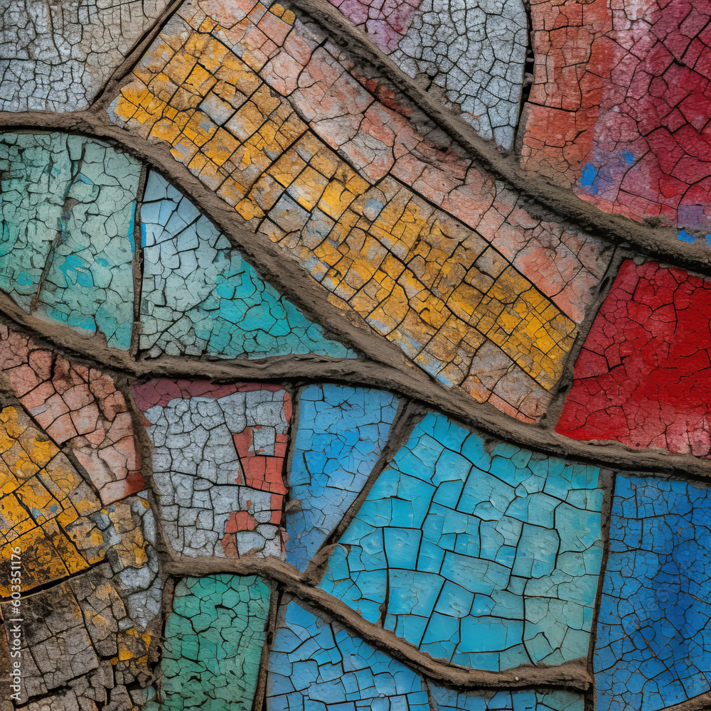 stained glass window aerial view of crops vibrant colors leaf texture ...