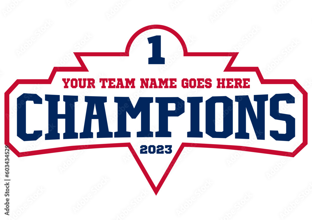 Vetor Champions team mascot logo vector files, svg, png, ai, pdf, ready ...