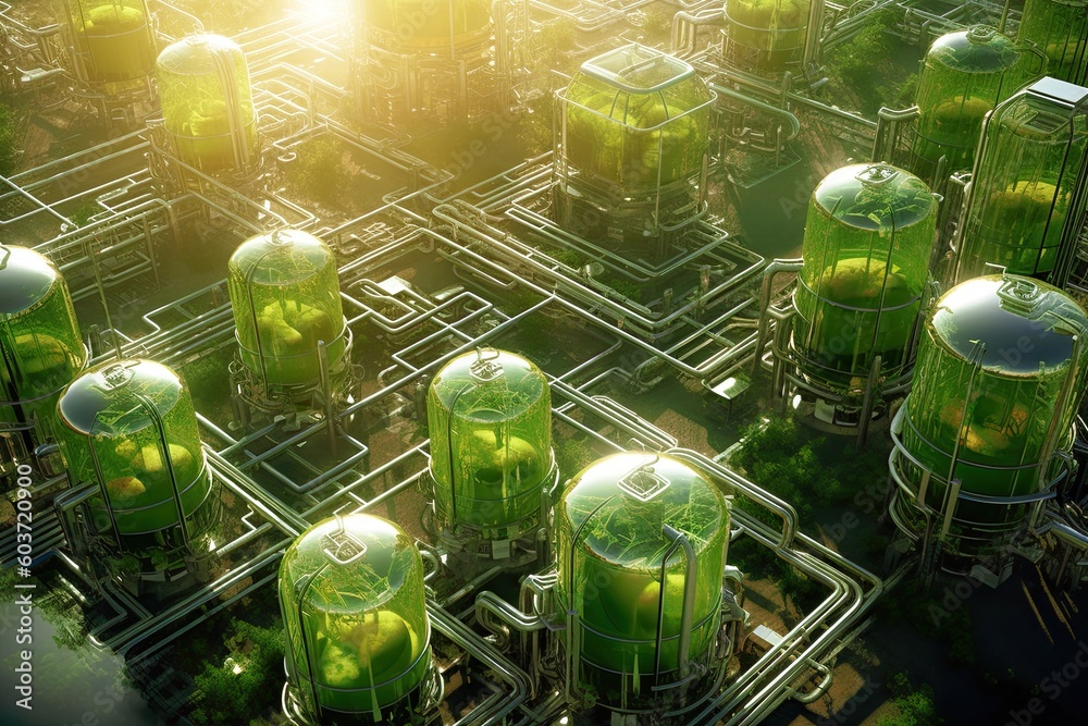 bioenergy power plant with advanced facility that employs genetically ...