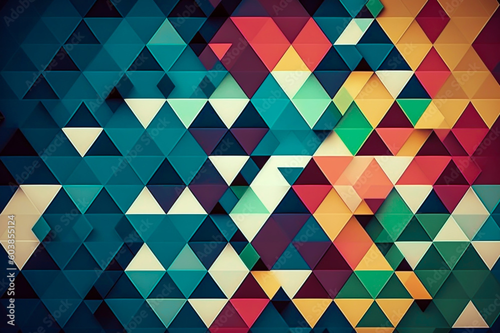 Retro Bold Minimalism background pattern. Flat design, vintage retro ...