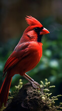 Cardinal Portrait Free Stock Photo - Public Domain Pictures