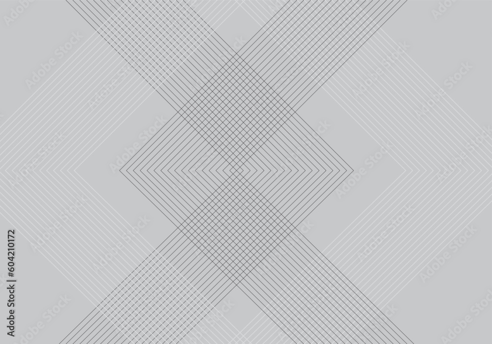 diamond shape with line component abstract modern art gredient grey ...