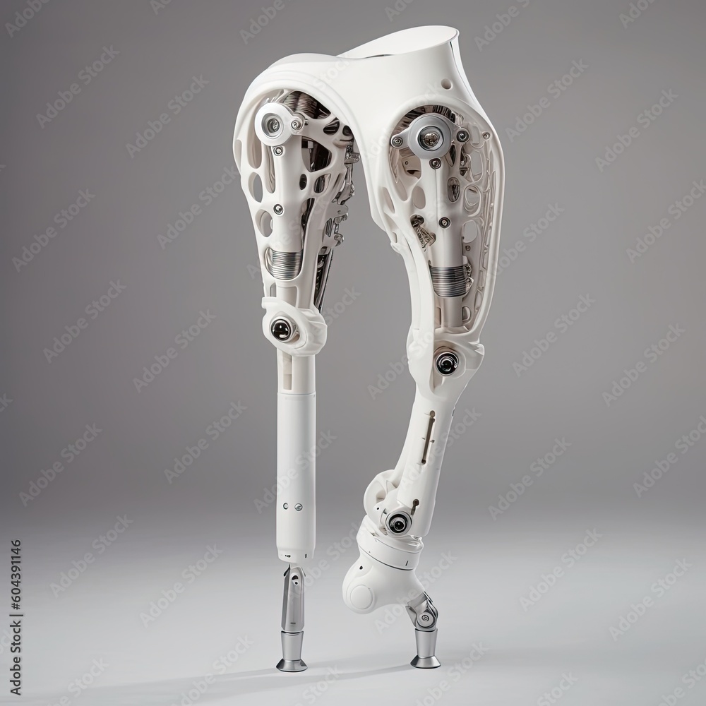 Implants knee of metal and plastic,The knee prosthesis replaces the ...