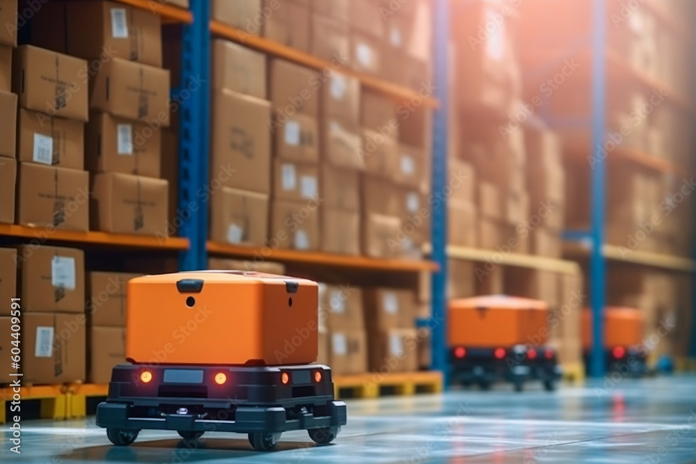 Efficient Automated Robotic Box Carriers in Modern Warehouse ...