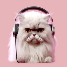 Vintage Art Music Cats Free Stock Photo - Public Domain Pictures