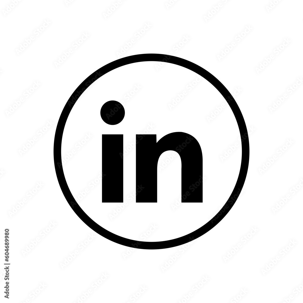 linkedin logo. linkedin icon , social media icons. social media and ...