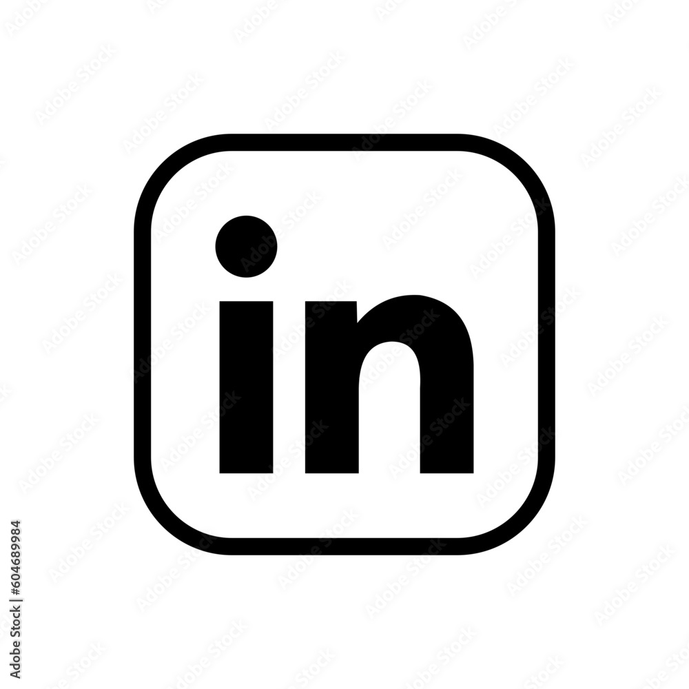 linkedin logo. linkedin icon , social media icons. social media and ...